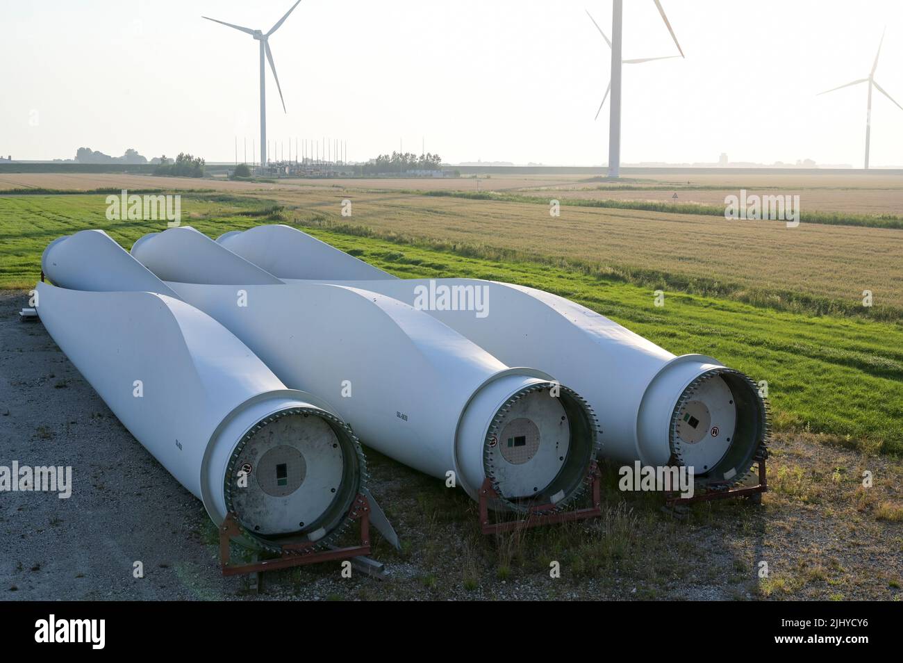 DEUTSCHLAND, Windkraft-Repowering, Windturbine / DEUTSCHLAND, Schleswig ...