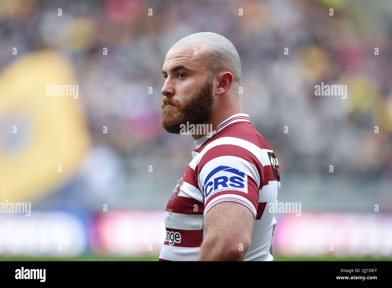 Leeds, England - 21.. Juli 2022 - Jake Bibby von Wigan Warriors. Rugby ...