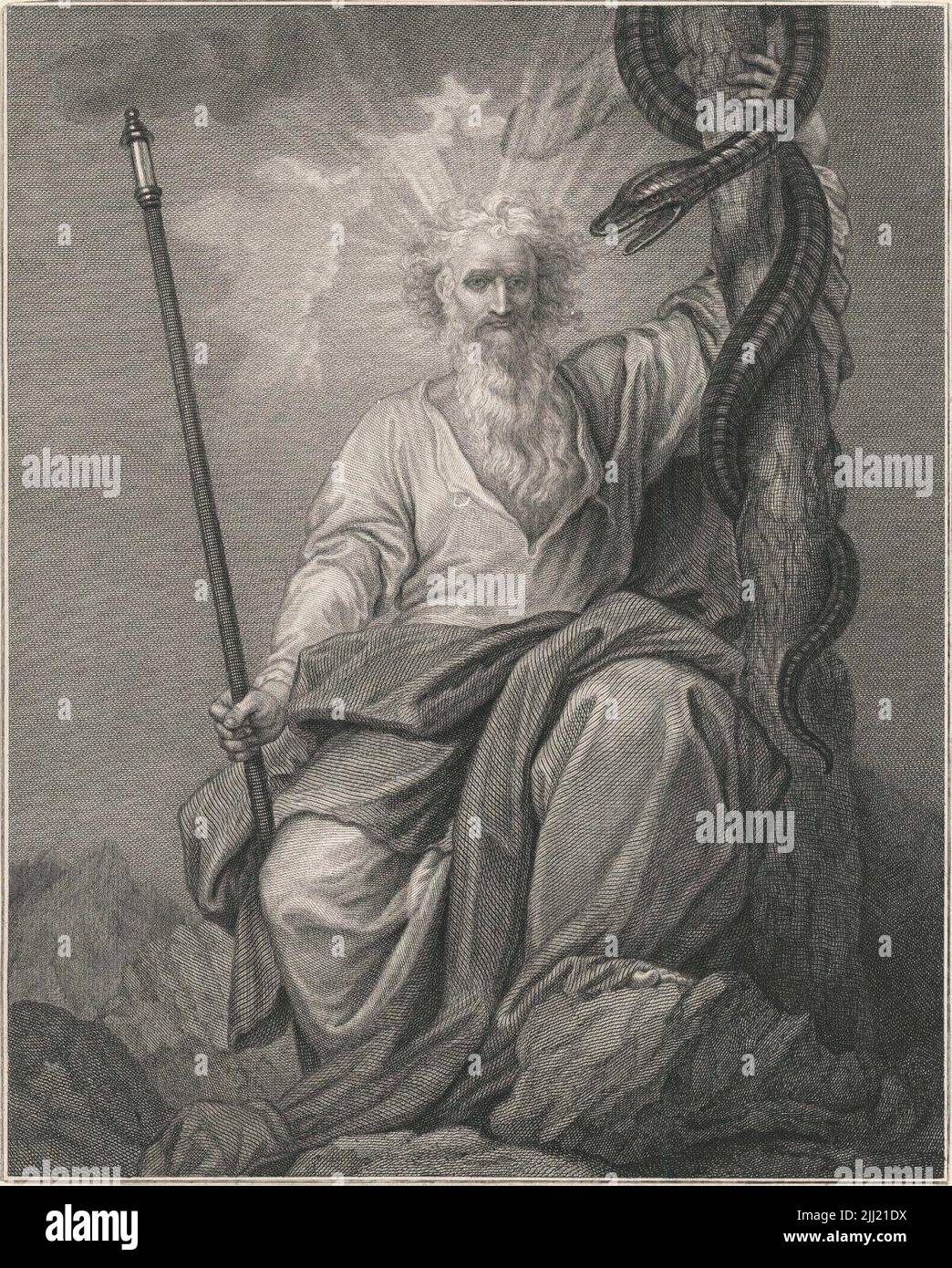 Moses and the brazen serpent -Fotos und -Bildmaterial in hoher ...