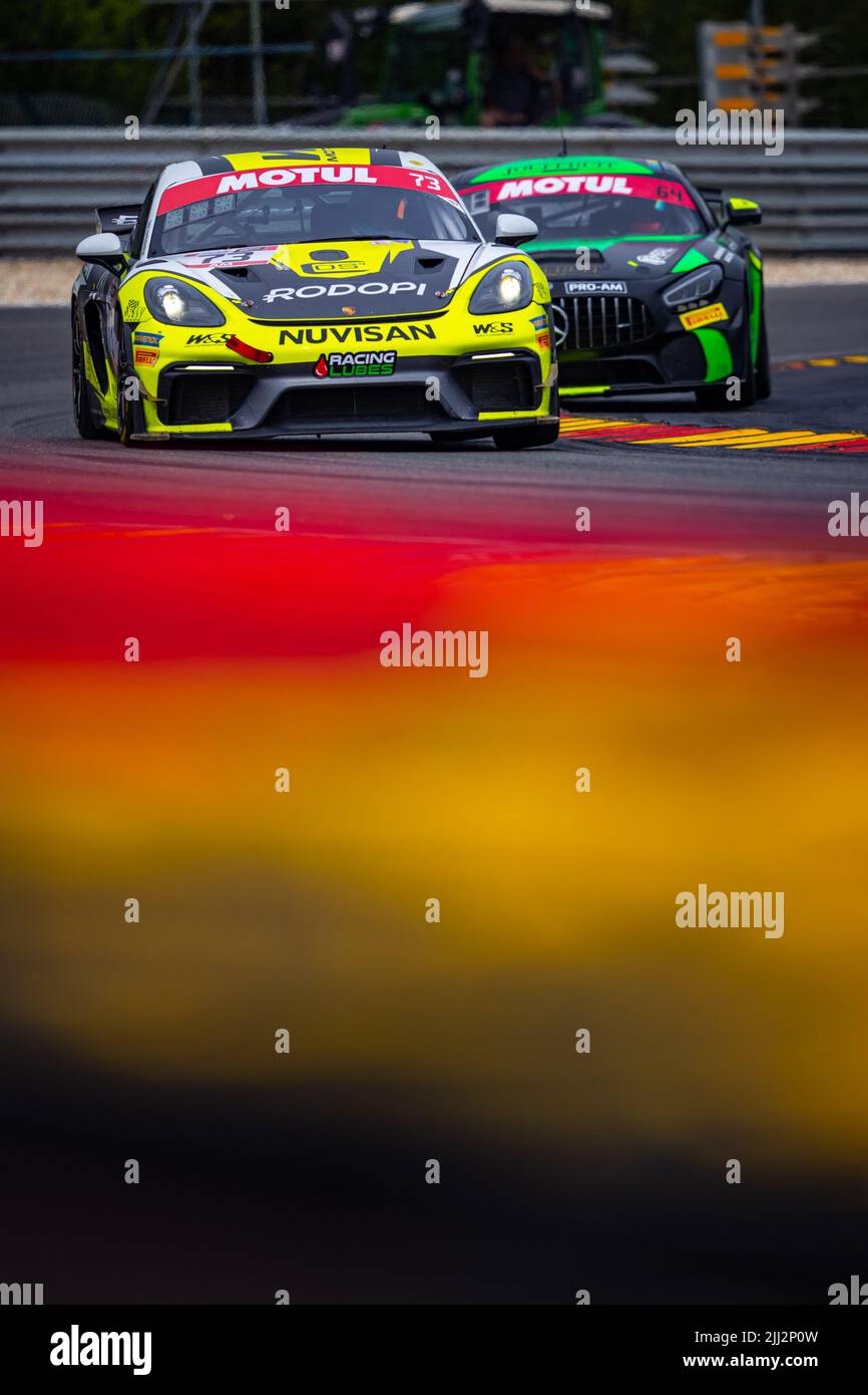 73 Max Kronberg, Daniel Blickle, Porsche 718 Cayman GT4 RS Clubsport W ...