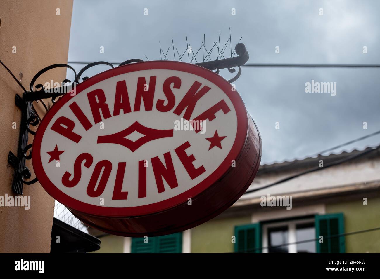 Piranske soline logo -Fotos und -Bildmaterial in hoher Auflösung – Alamy