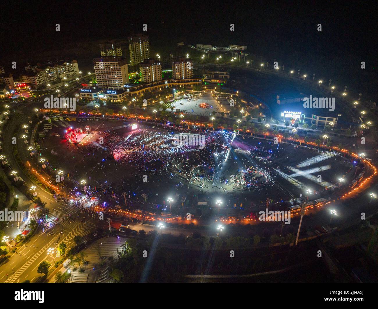 Bijie, China. 22.. Juli 2022. BIJIE, CHINA - 22. JULI 2022 - Menschen ...