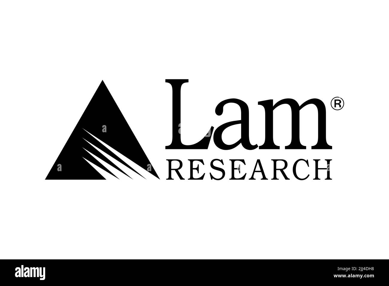 Lam Research, Logo, weißer Hintergrund Stockfotografie - Alamy