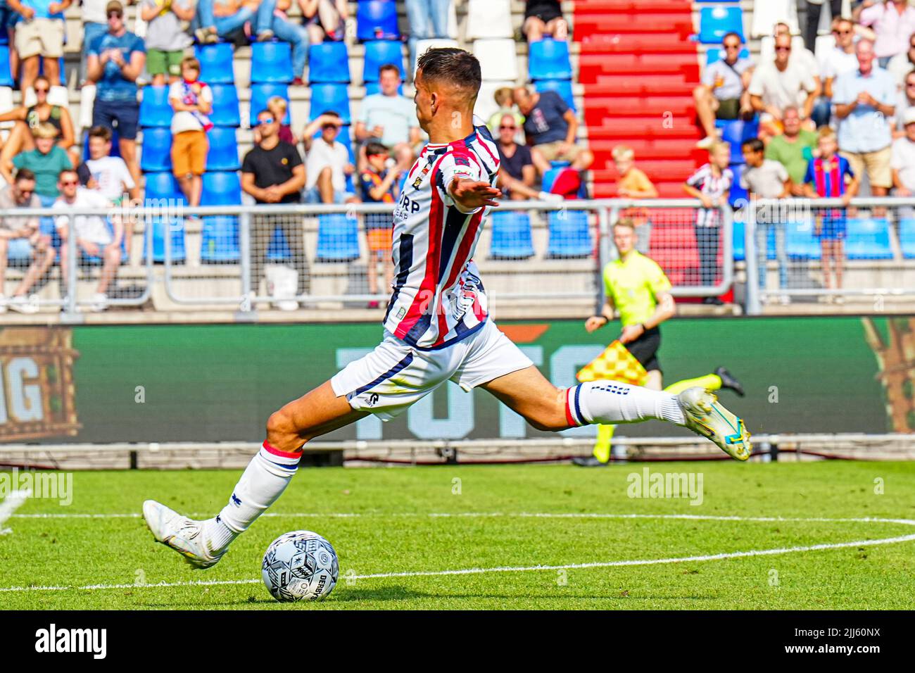 TILBURG, NIEDERLANDE - 23. JULI: Dani Mathieu von Willem II. Während ...