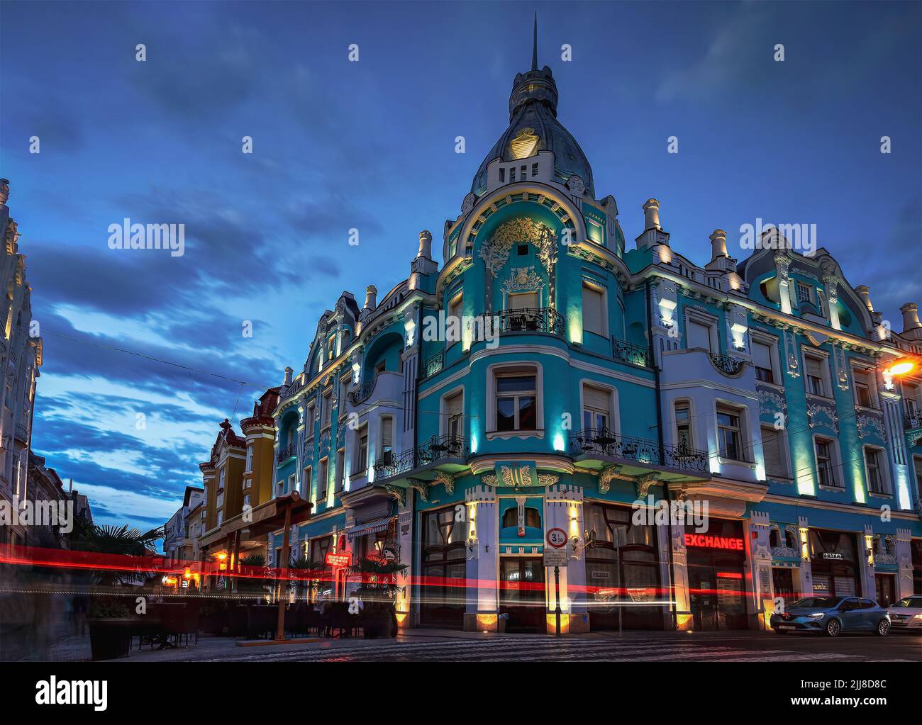 Der Moskovits Miksa Palast und sein spektakulärer Jugendstil. Foto ...