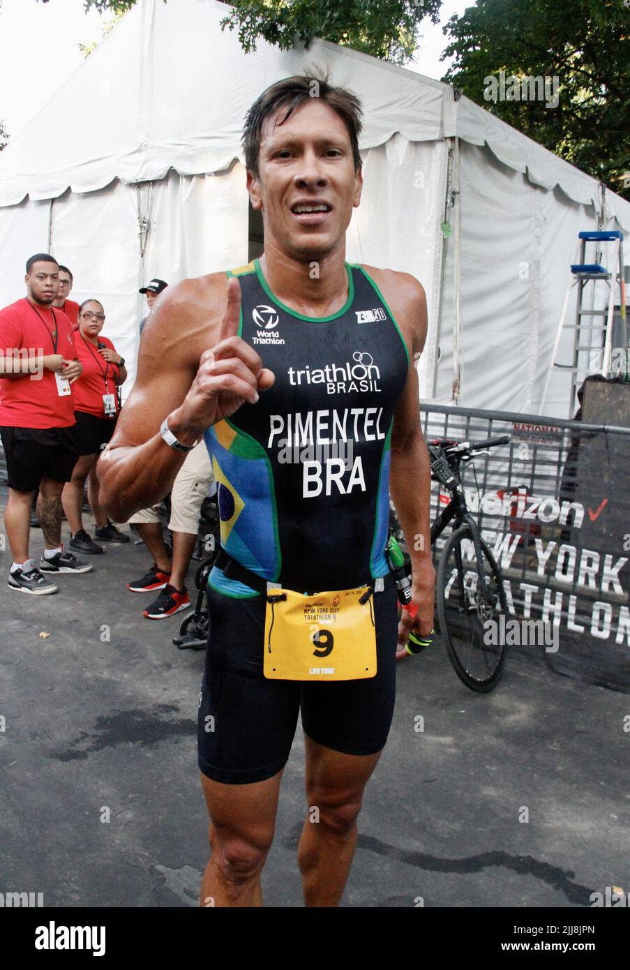 New York, USA. 24.. Juli 2022. (SPO) der Brasilianer Danilo Pimentel gewann den Verizon New York ...