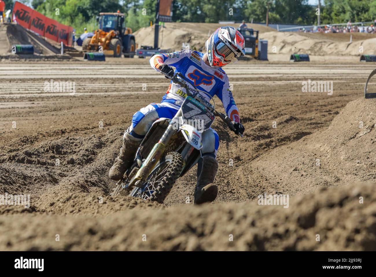 Der Niederländer Kay De Wolf im Einsatz beim Motocross MX2 Grand Prix ...