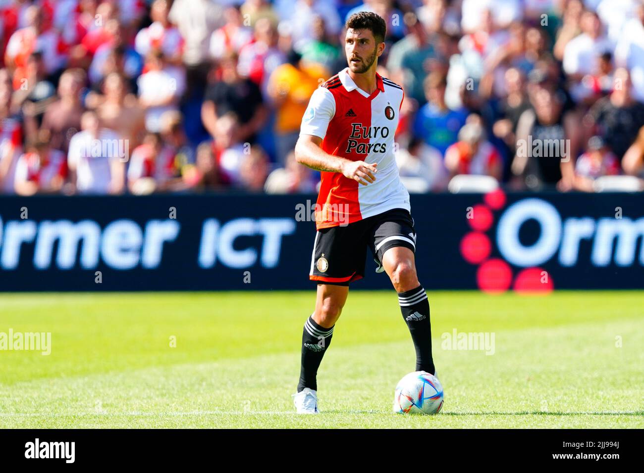 ROTTERDAM, NIEDERLANDE - 24. JULI: Marcos Senesi von Feyenoord beim ...