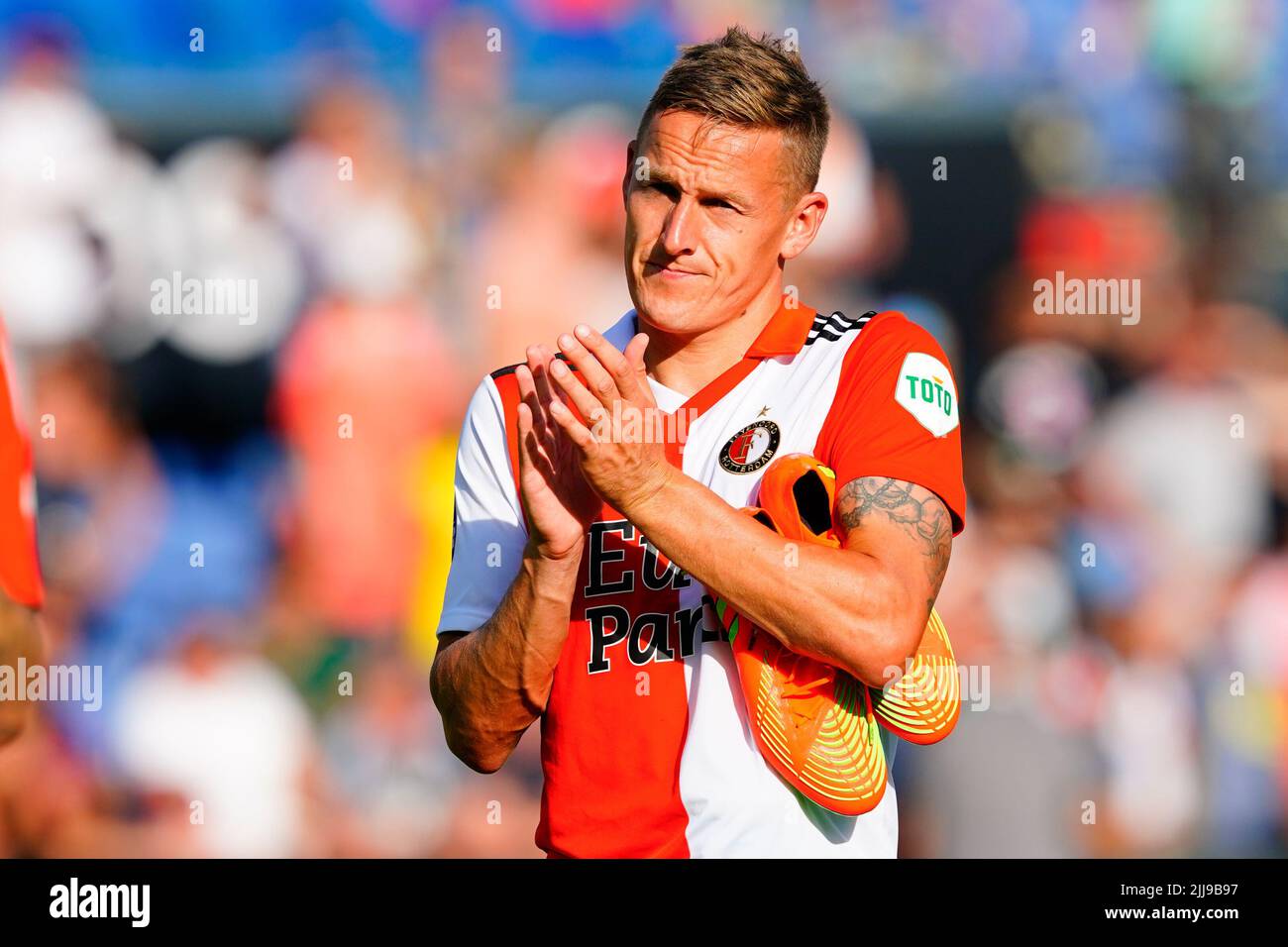 ROTTERDAM, NIEDERLANDE - 24. JULI: Jens Toornstra von Feyenoord beim ...