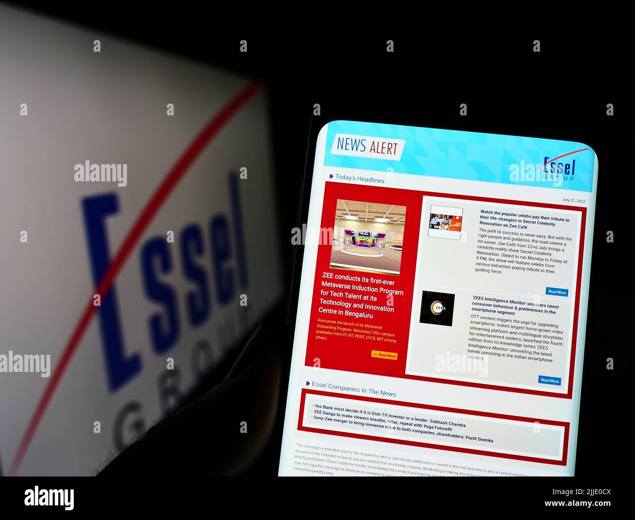 Logo der essel gruppe -Fotos und -Bildmaterial in hoher Auflösung – Alamy