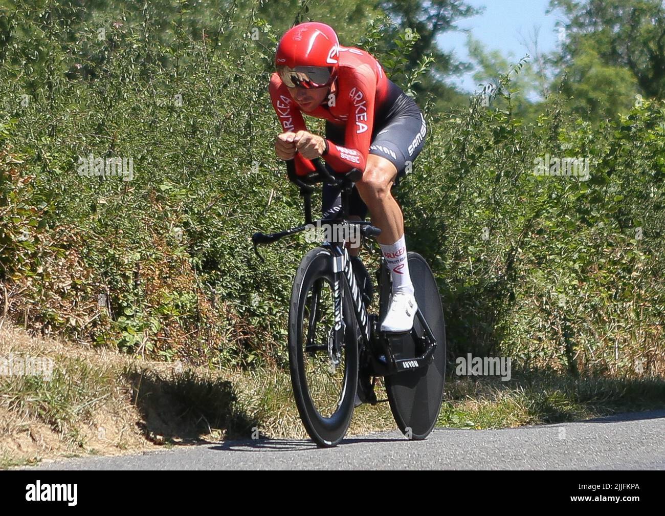 CAPIOT Amaury vom Team Arkéa Samsic während der Tour de France 2022 ...