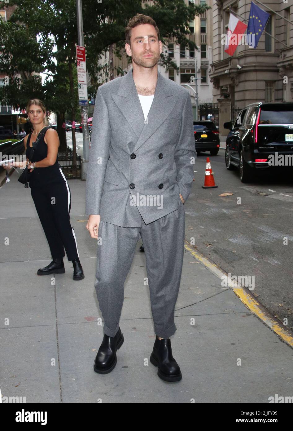25. Juli 2022 Oliver Jackson-Cohen bei der Apple TV +-Serie Premiere ...