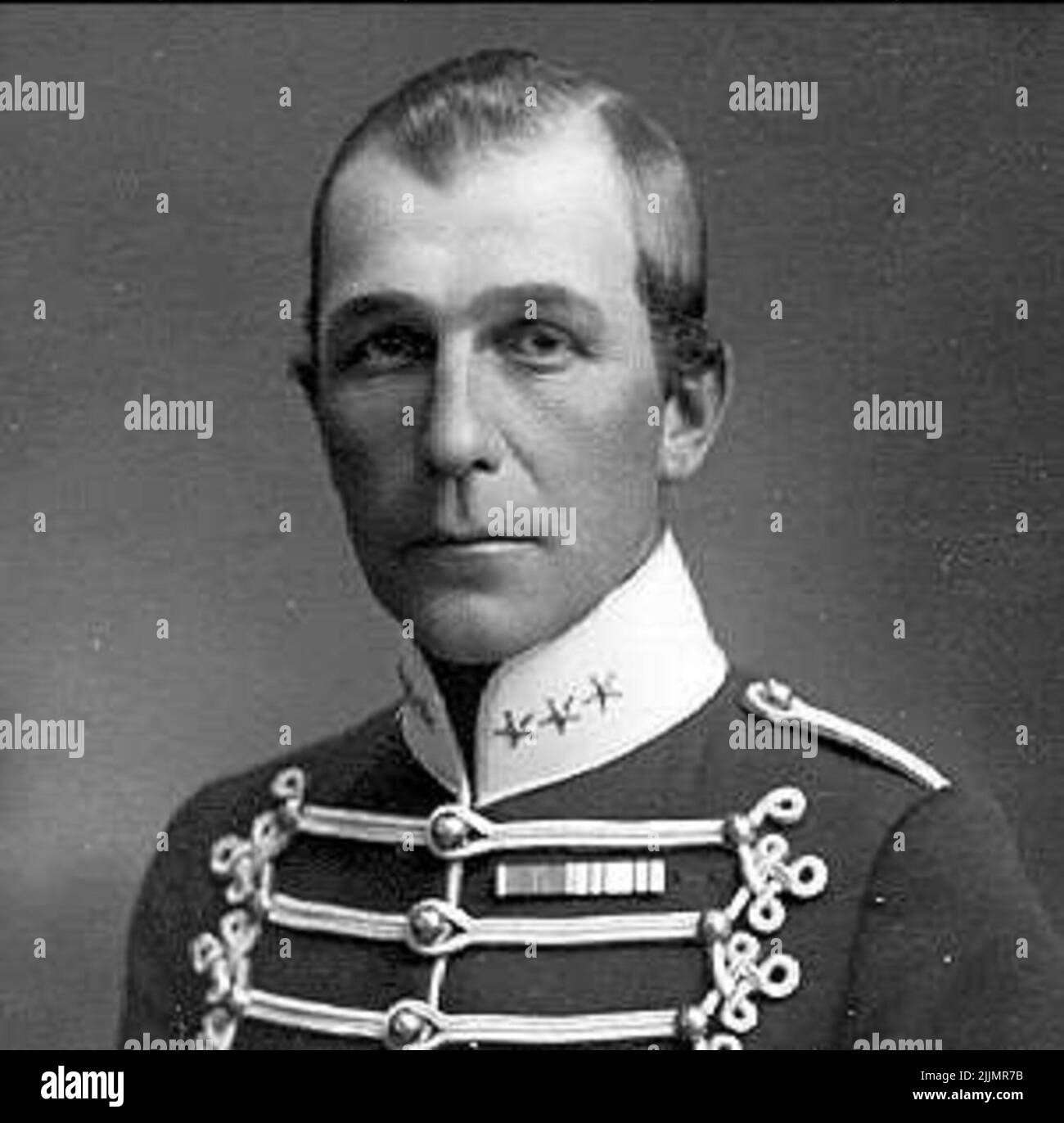 Porträt des Reiters Harry Hedenstierna. Vater Emil Hedenstierna und ...