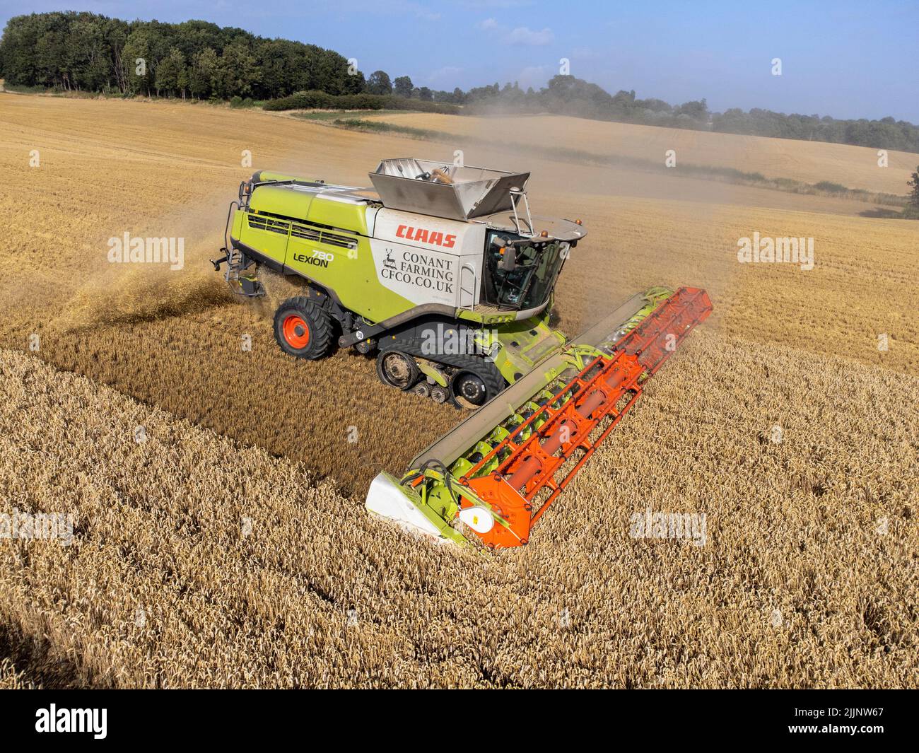 Weizen ernte claas -Fotos und -Bildmaterial in hoher Auflösung – Alamy
