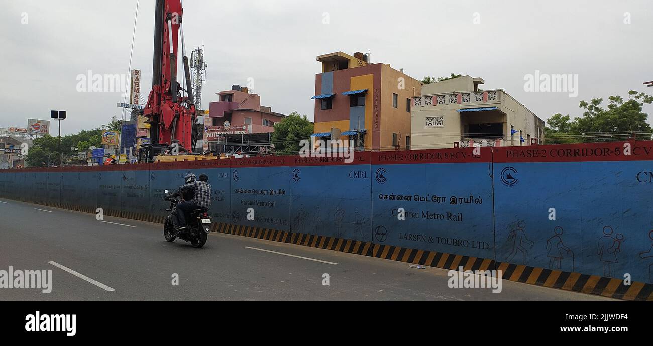 Chennai metro -Fotos und -Bildmaterial in hoher Auflösung – Alamy
