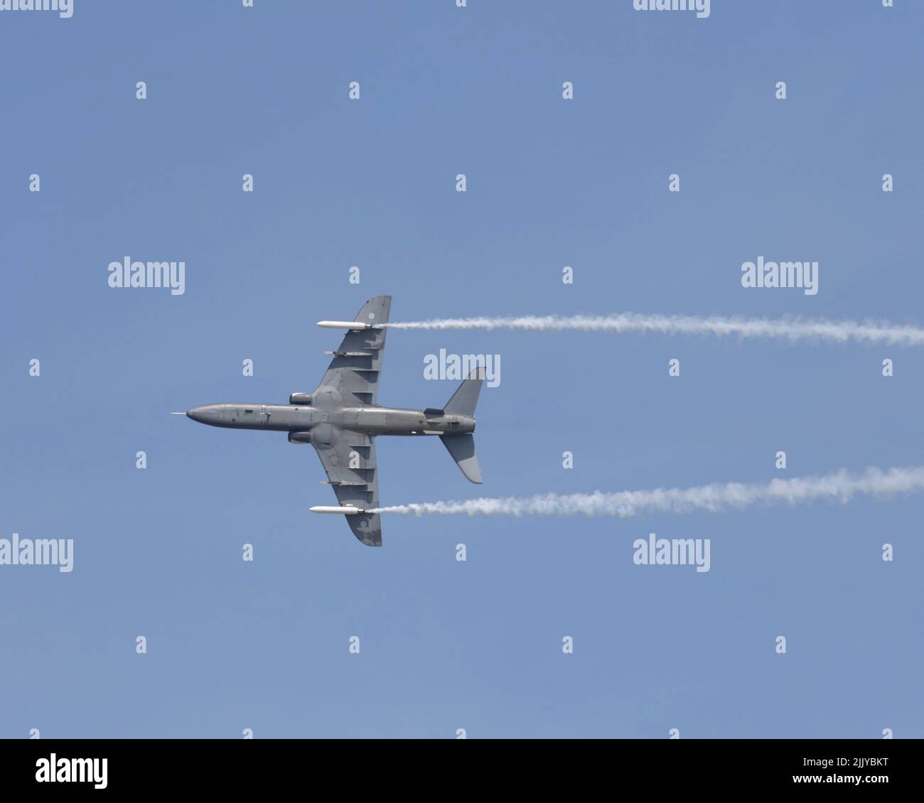 Die Finnische Luftwaffe BAE Hawk Mk.51 Jet Trainer HW-354 fliegt auf ...