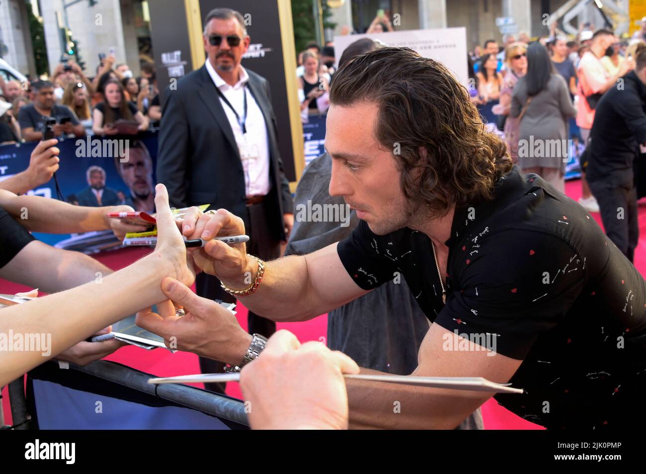 Aaron Taylor-Johnson nimmt am 19. Juli 2022 an der Sondervorführung ...