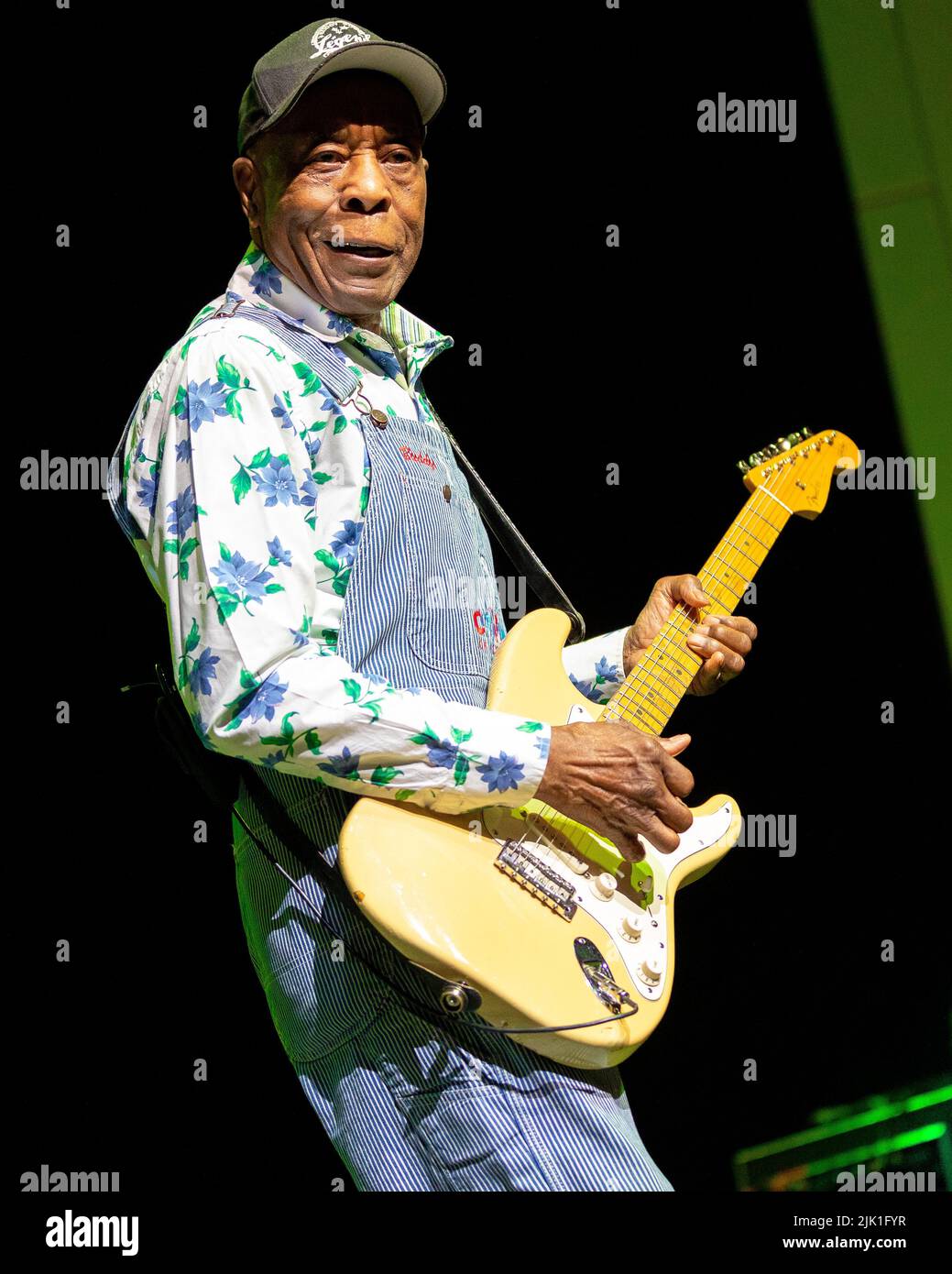 27. Juli 2022, Indianapolis, Indiana, USA: Der Blues-Künstler Buddy Guy ...