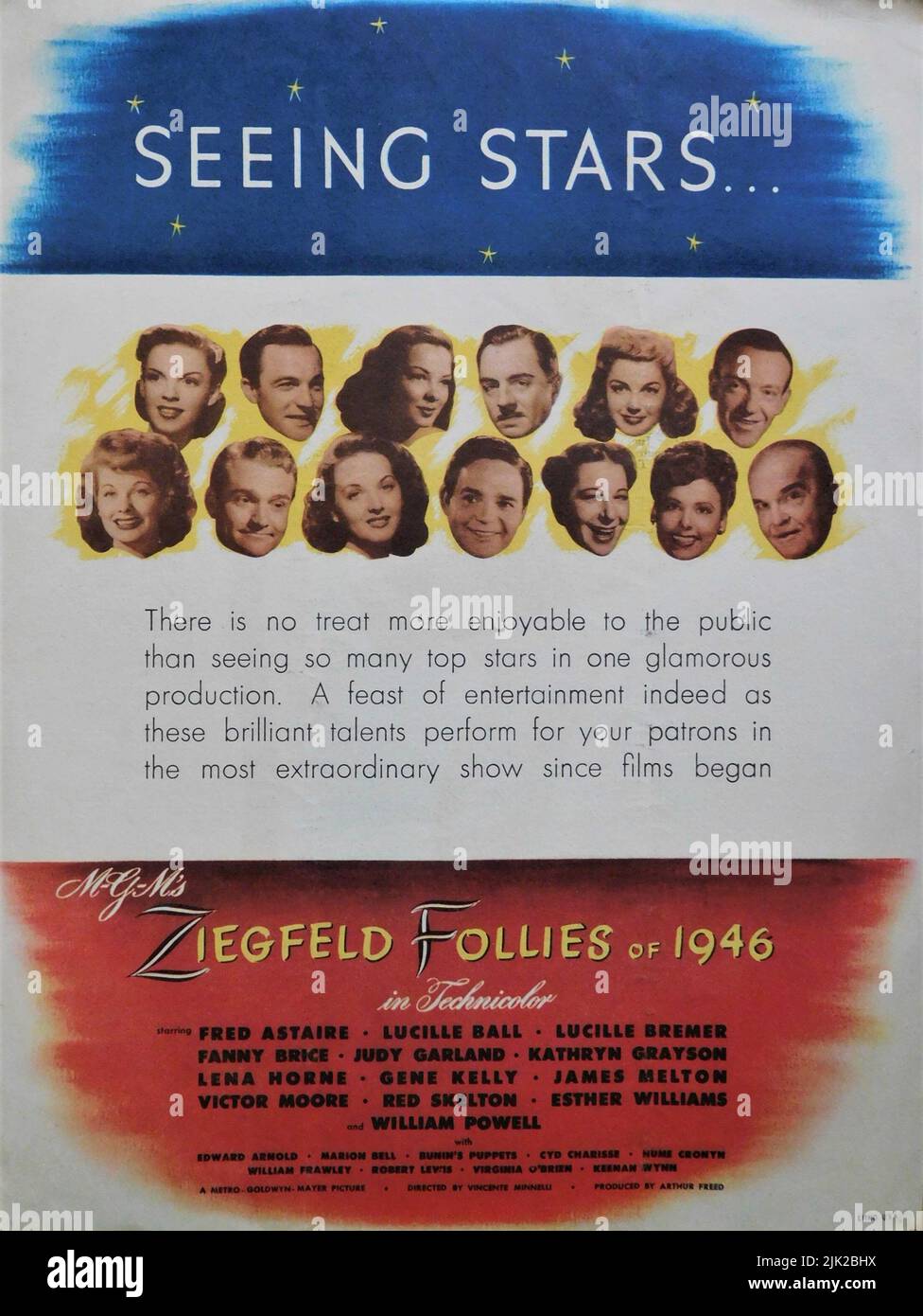 US-HANDELSWERBUNG FÜR JUDY GIRLANDE-GEN KELLY KATHRYN GRAYSON WILLIAM ...