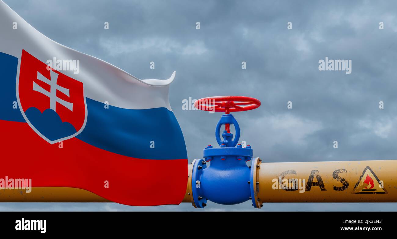 Ventil an der hauptgasleitung der slowakei -Fotos und -Bildmaterial in hoher Auflösung – Alamy