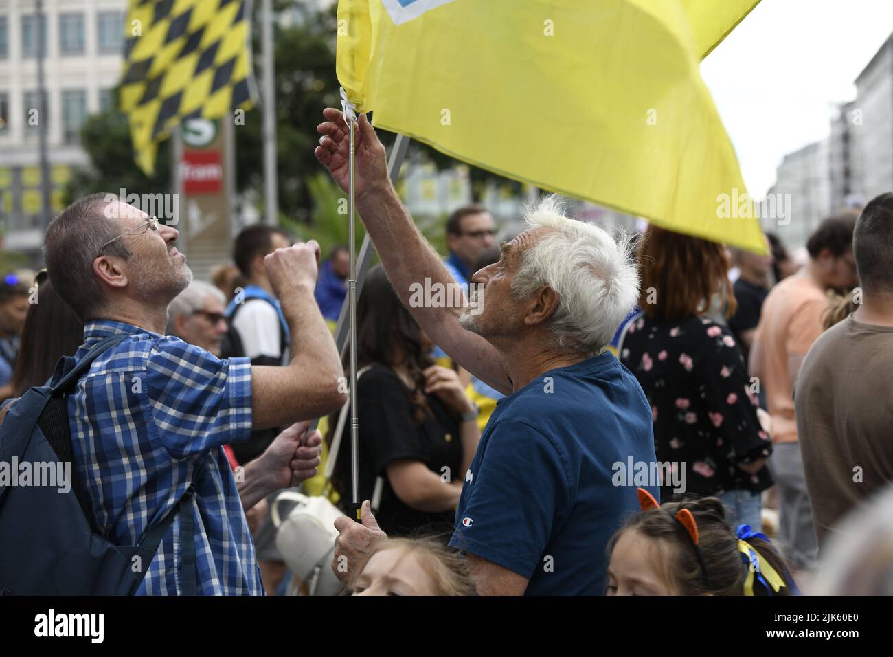 München, Deutschland. 30.. Juli 2022. Am 30.. Juli 2022 fand in München ...