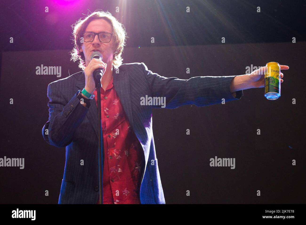 Lulworth, Großbritannien. 31.. Juli 2022. Der irische Schauspieler und ...