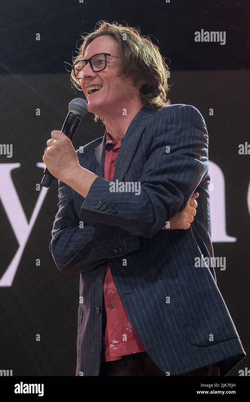 Der irische Schauspieler und Komiker Edward Cathal Byrne alias Ed Bryne ...