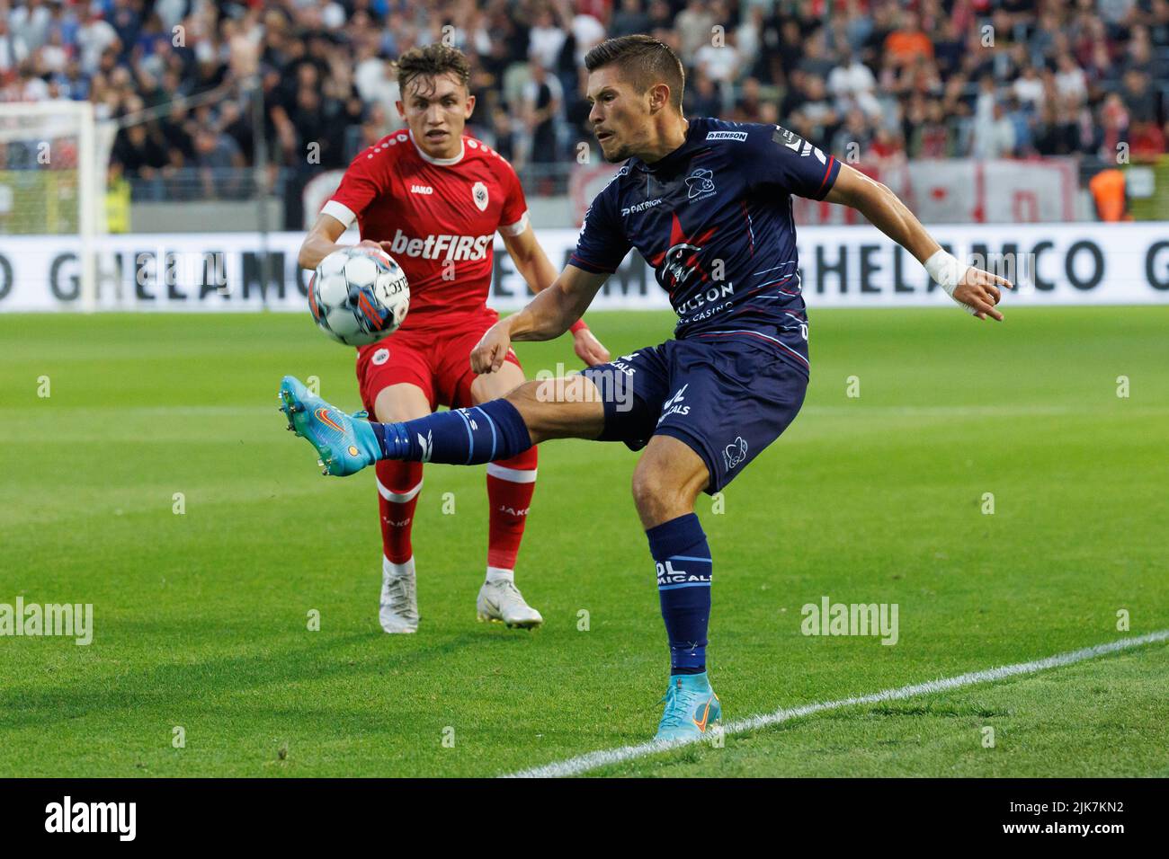 Antwerpen, Belgien. 31.. Juli 2022. Sam Vines aus Antwerpen und ...
