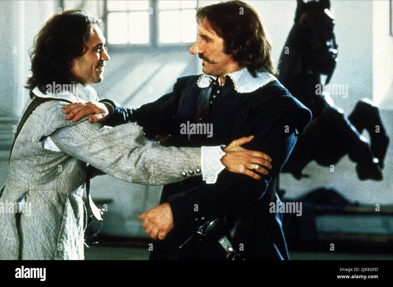Vincent Perez & Gerard Depardieu Film: Cyrano De Bergerac (1990) Charaktere: Christian de ...