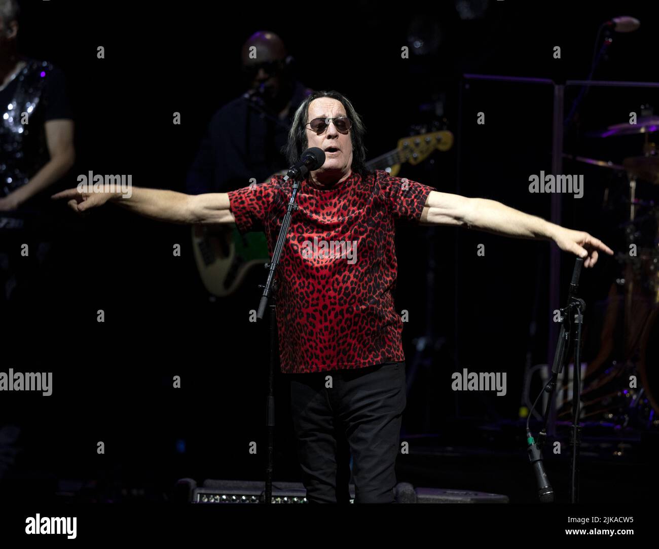 HOLLYWOOD, FL, 31. JULI: Todd Rundgren eröffnet am 31. Juli 2022 in ...