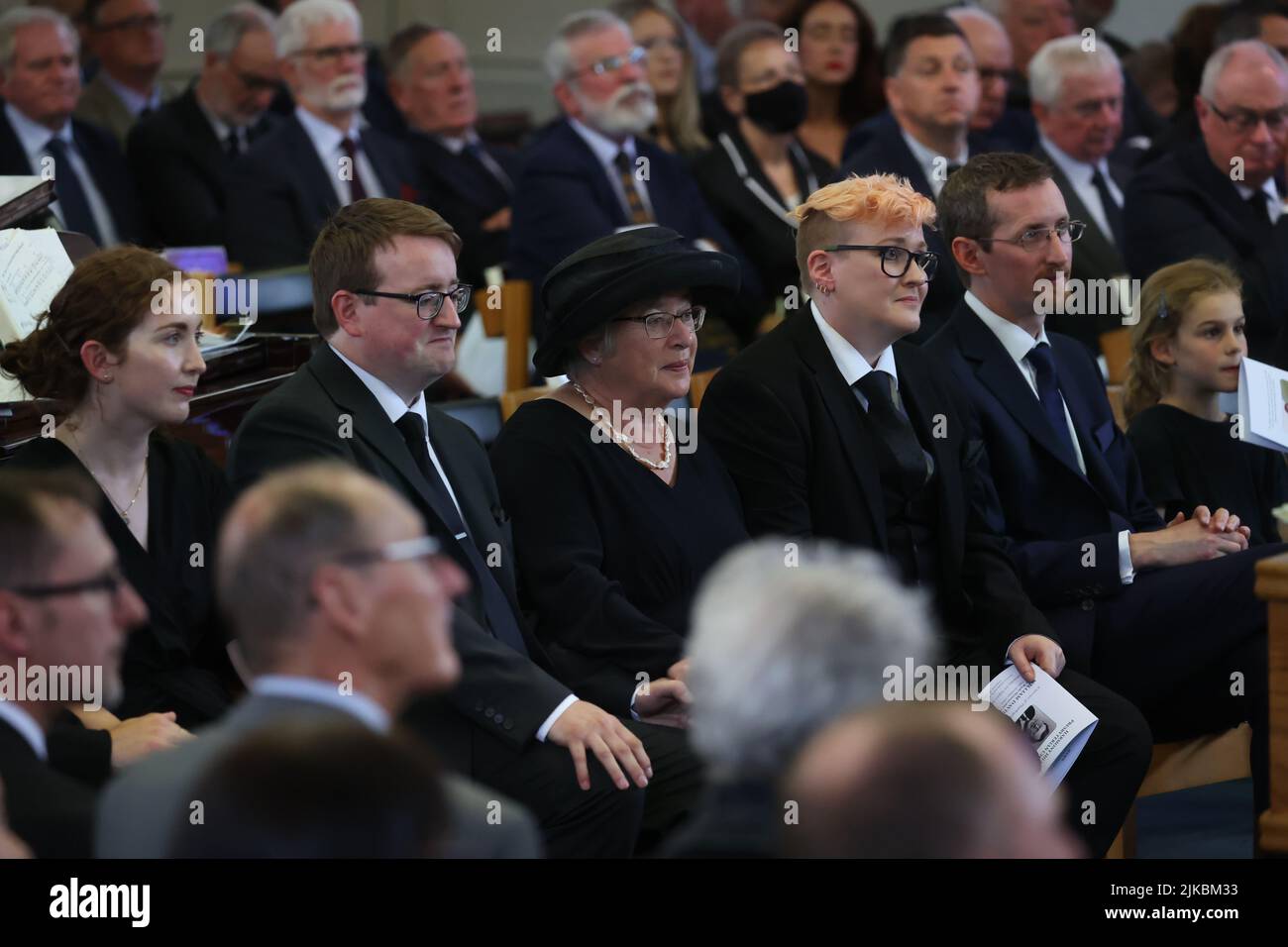 (Von links nach rechts) Sarah, Nichola, Lady Daphne, Victoria und ...