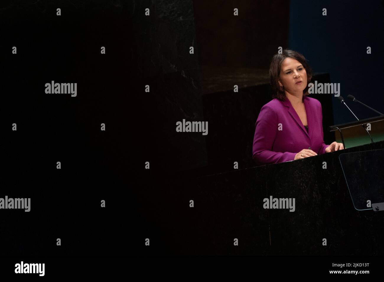 Baerbock vereinte nationen -Fotos und -Bildmaterial in hoher Auflösung – Alamy