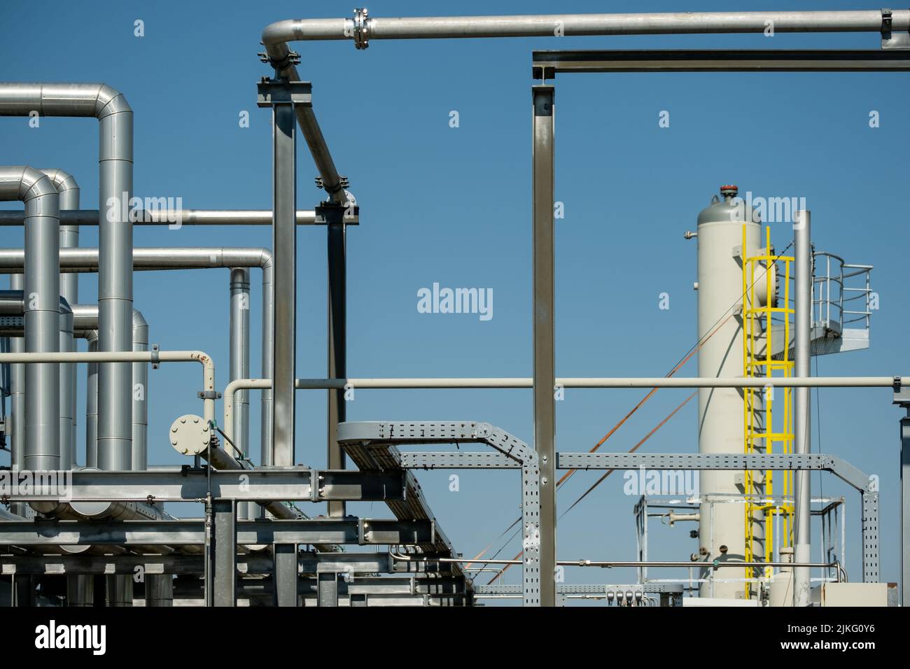 23.04.2022, Deutschland, Niedersachsen, Staffhorst - die Gas Nord ...