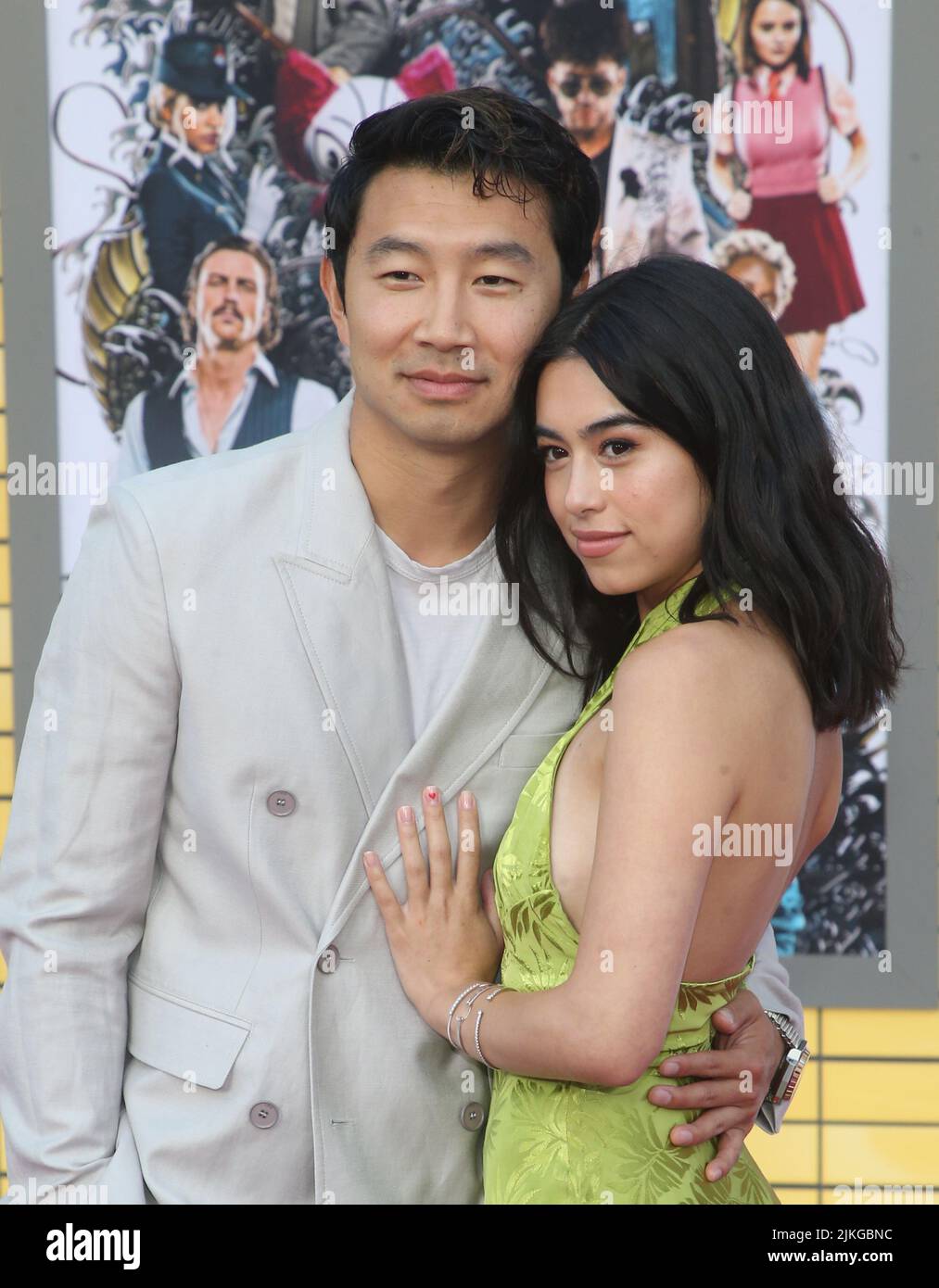 Los Angeles, Ca. 1. August 2022. Simu Liu, Jade Bender, bei der Los ...