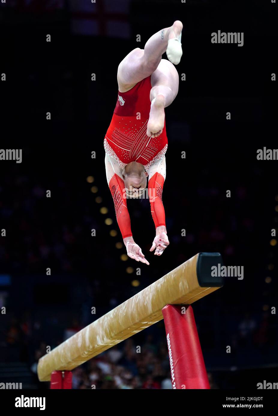 Die Engländerin Alice Kinsella nimmt am fünften Tag der Commonwealth ...
