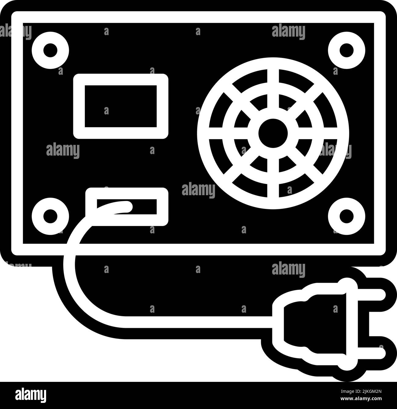 Elektrische schalttafel des details Stock-Vektorgrafiken kaufen - Alamy