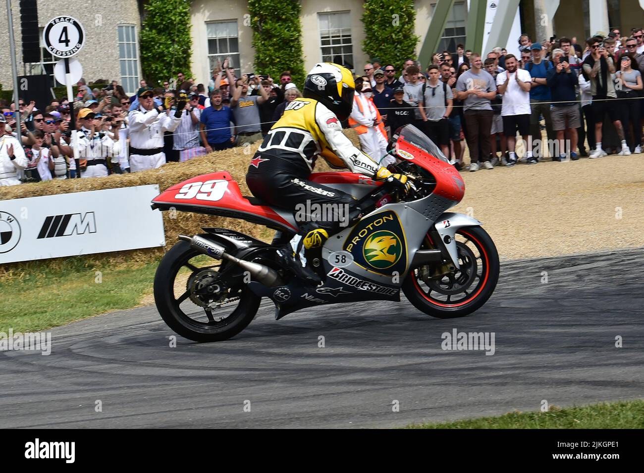 Kenny Roberts, Proton KRV3, zwei-Rad-Grand-Prix-Helden, kultige ...