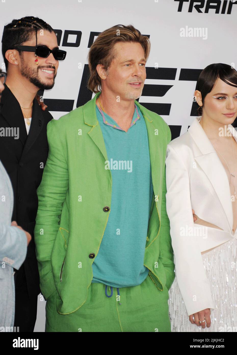 LOS ANGELES, CA - 01. AUGUST: Brad Pitt, Joey King nimmt an der Los ...