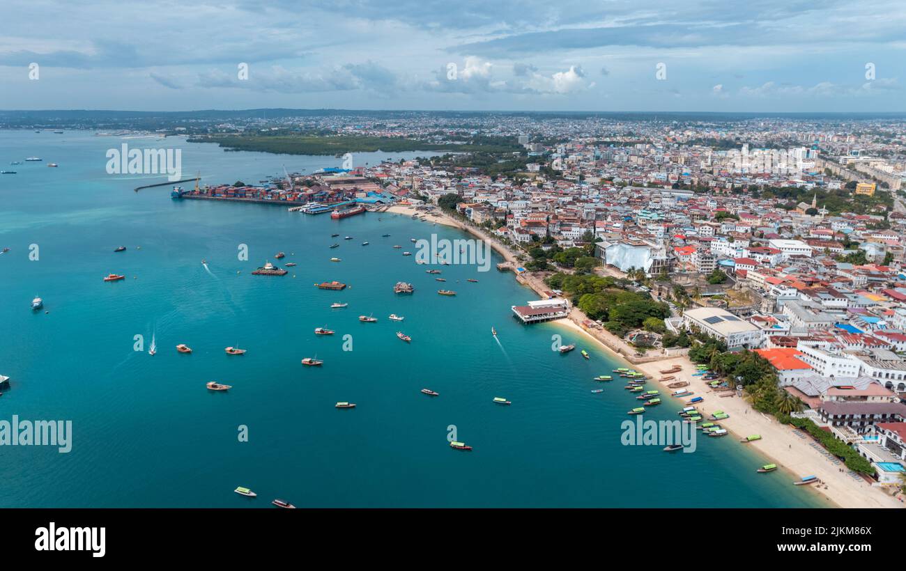 Die Insel Sansibar ist die Hauptinsel des tansanischen Archipels von ...