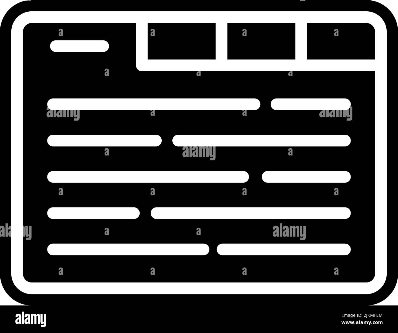 Schwarze tabs -Fotos und -Bildmaterial in hoher Auflösung – Alamy