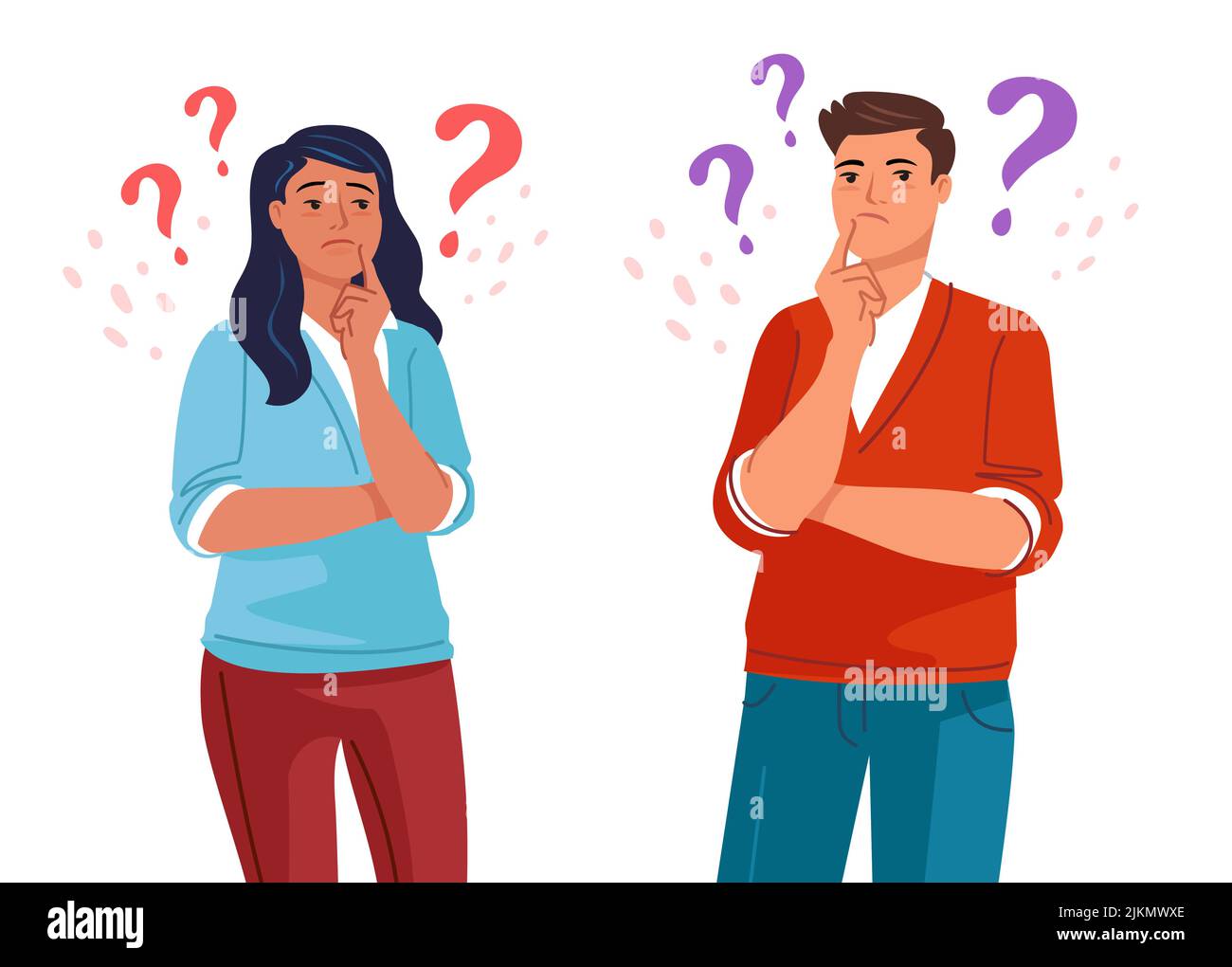 Nachdenkender mensch cartoon Stock-Vektorgrafiken kaufen - Seite 2 - Alamy
