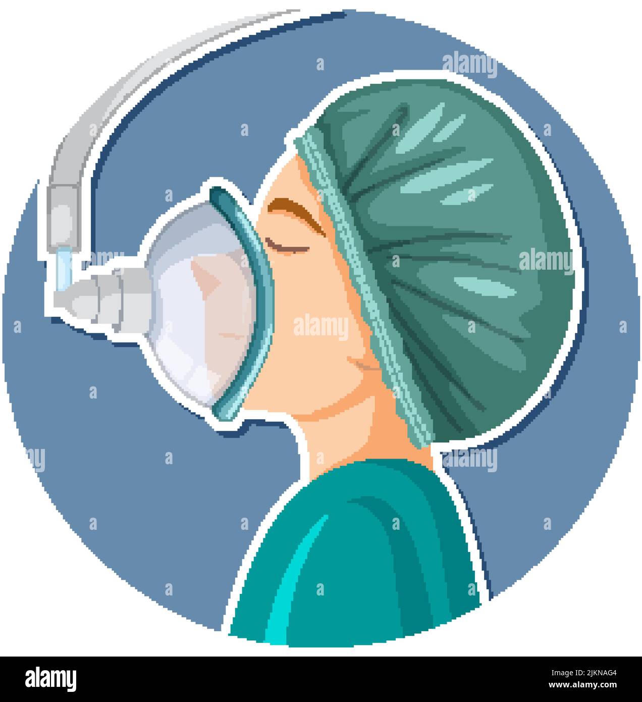 Anaesthesia mask Stock-Vektorgrafiken kaufen - Alamy