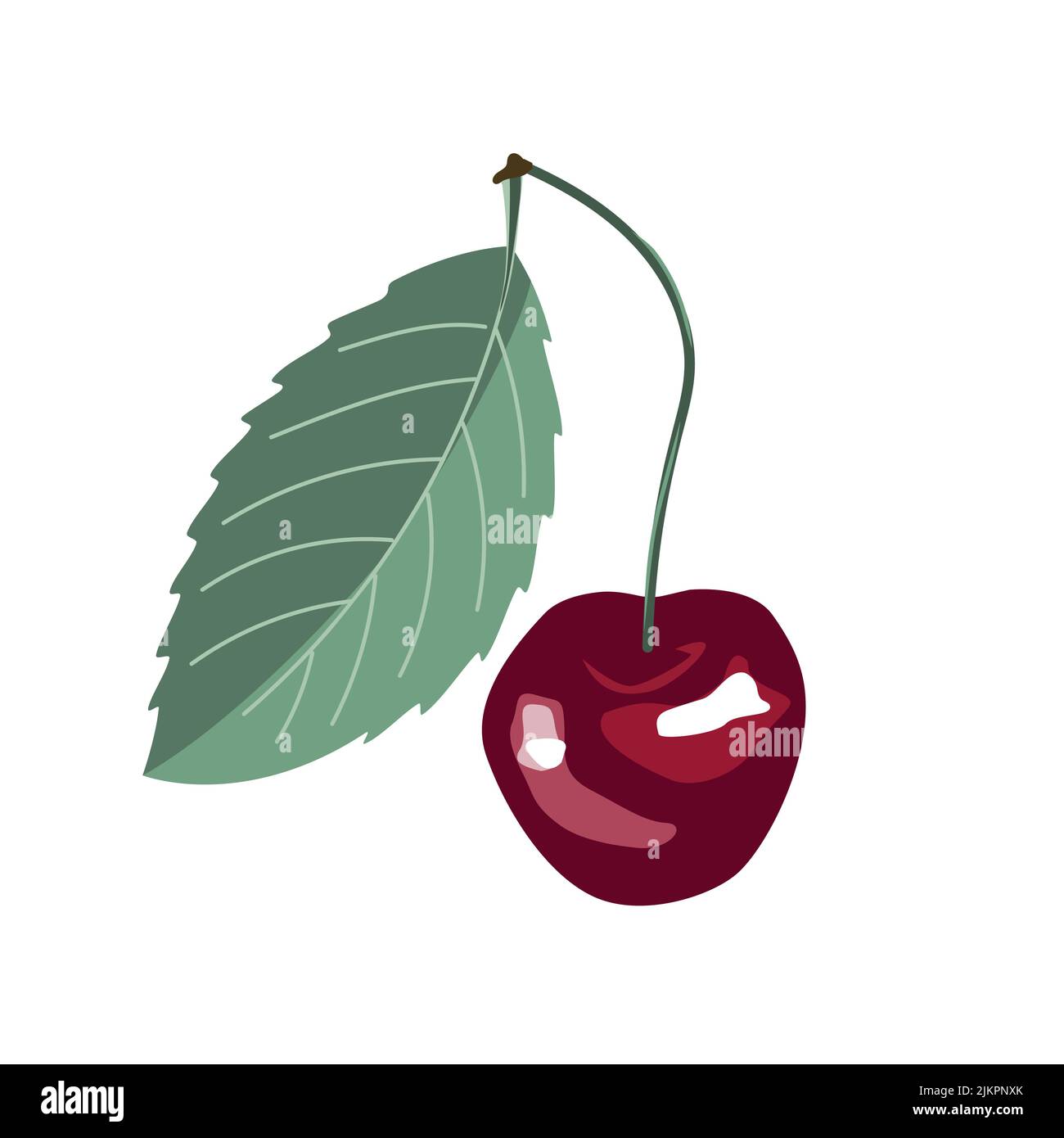 Kirsch logo Stock-Vektorgrafiken kaufen - Alamy