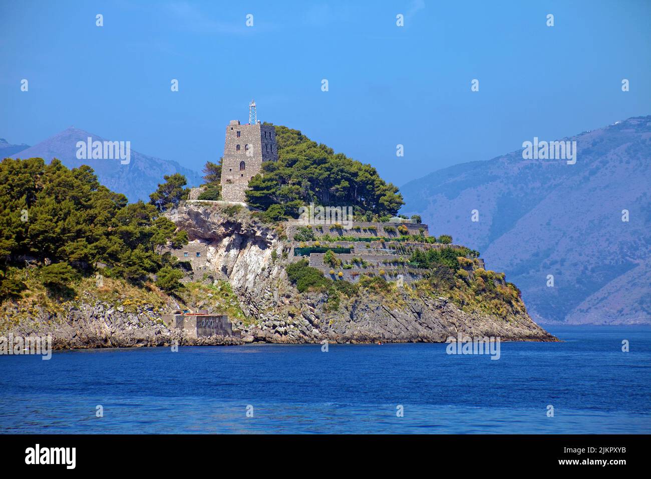 Gallo Lungo, die größten Inseln der Li galli Inseln, gehört zu Positano ...