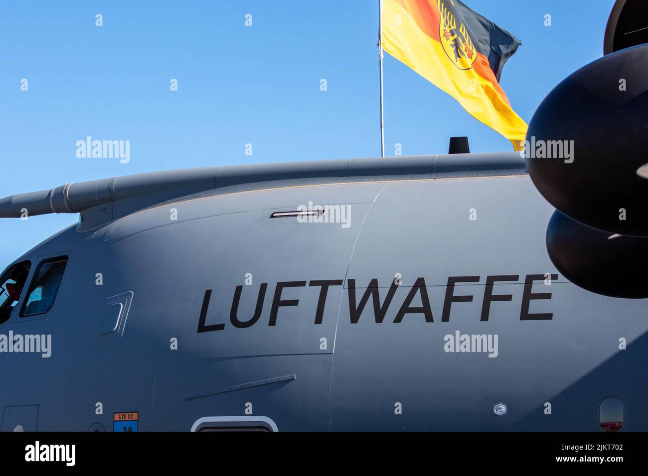 NATO DAYS, OSTRAVA, Tschechische republik - 22. SEPTEMBER 2021: Airbus ...