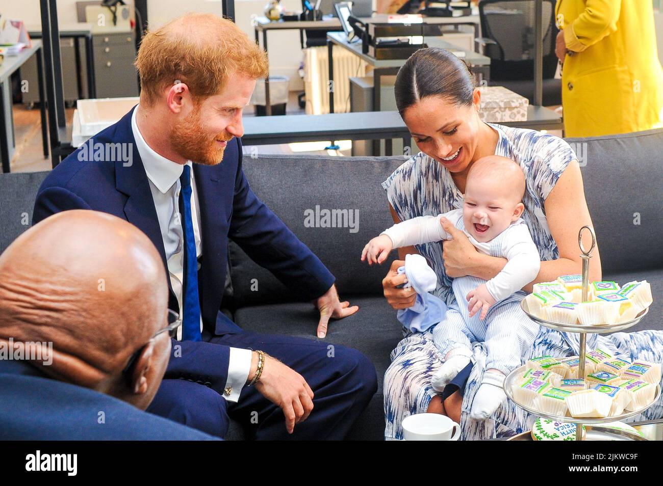 Meghan Markle, Herzogin von Sussex, wird ihren 41.. Geburtstag zusammen mit ihrem Ehemann Prince ...