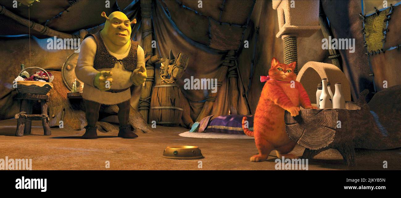 Shrek puss in boots shrek -Fotos und -Bildmaterial in hoher Auflösung ...