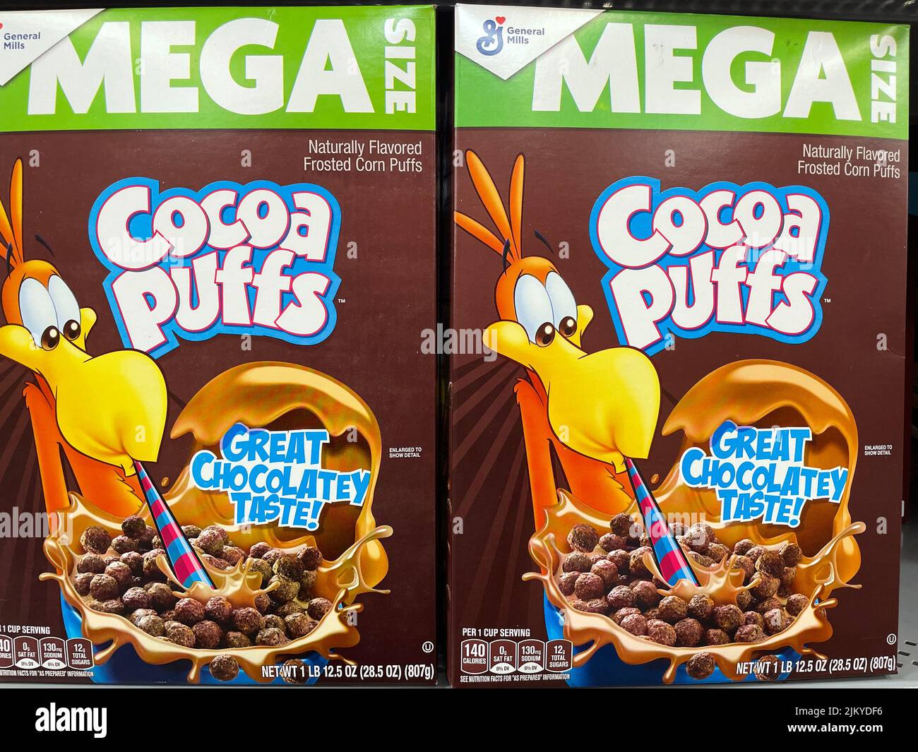 Cereal box and store -Fotos und -Bildmaterial in hoher Auflösung – Alamy