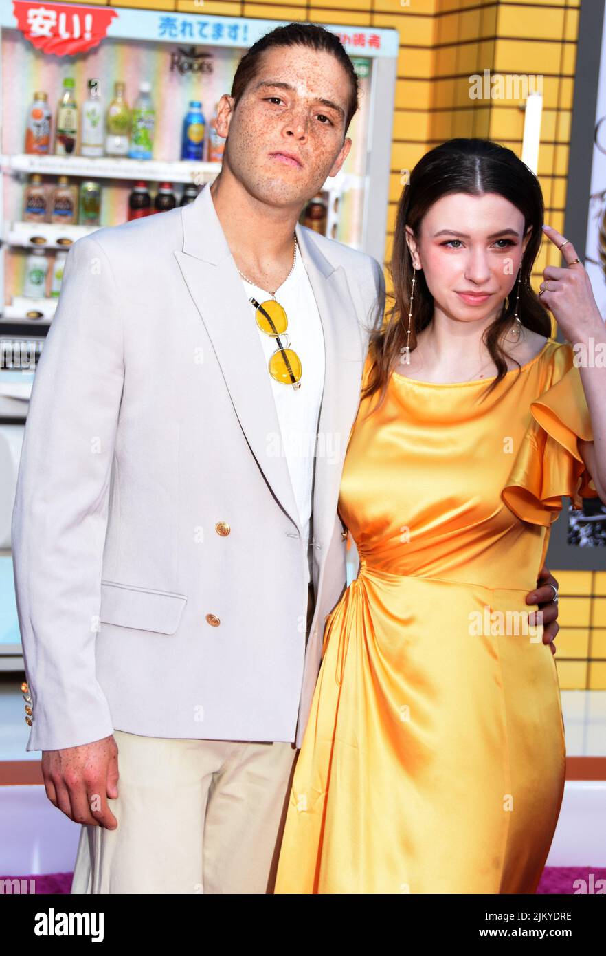 Los Angeles, California, USA 1.. August 2022 der Schauspieler Xavier Jimenez und die ...