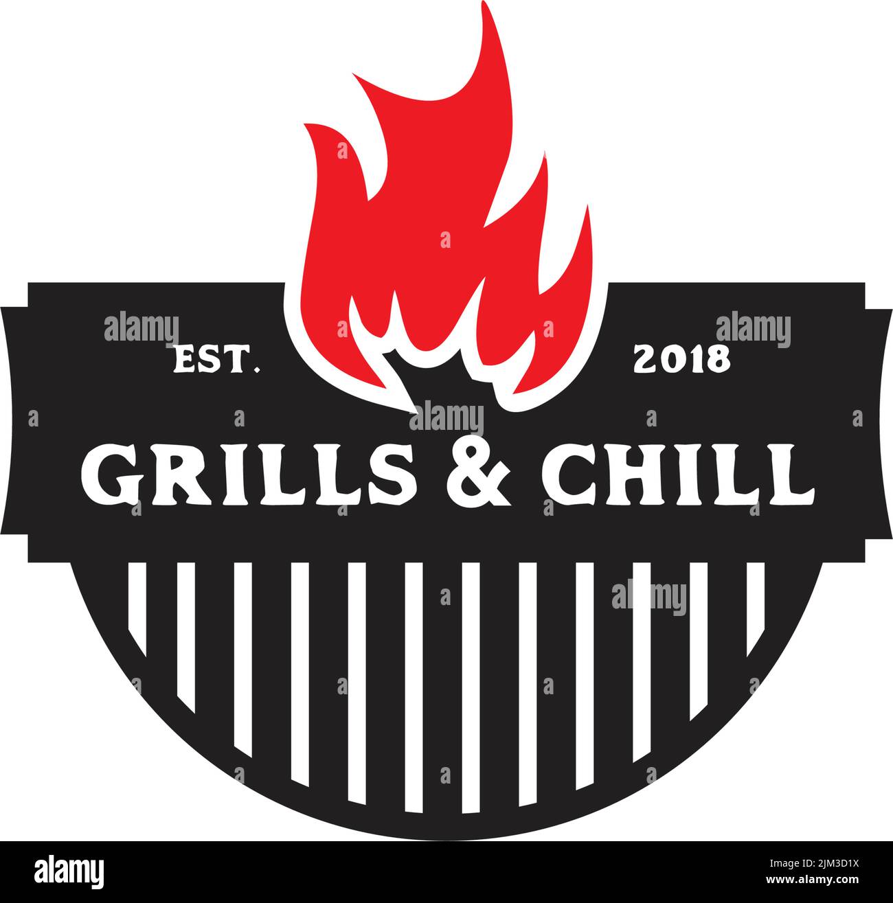 Schwarze grills Stock-Vektorgrafiken kaufen - Alamy